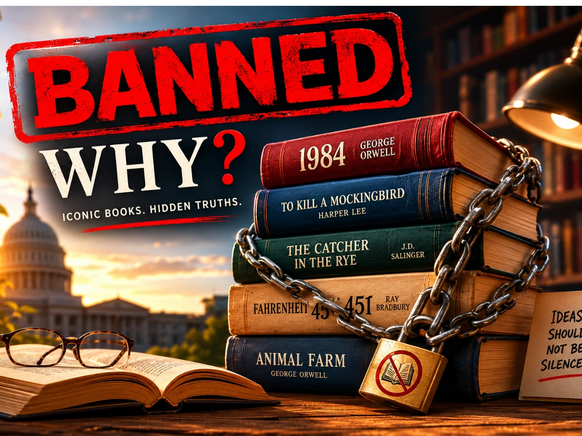 Why Did Governments Ban These Iconic Books? Check Book Names and the ...