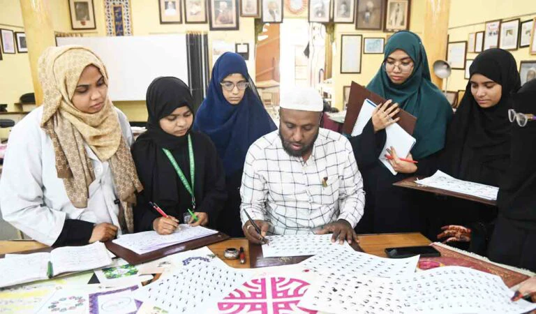 Calligraphy makes a comeback in schools through workshops, courses ...