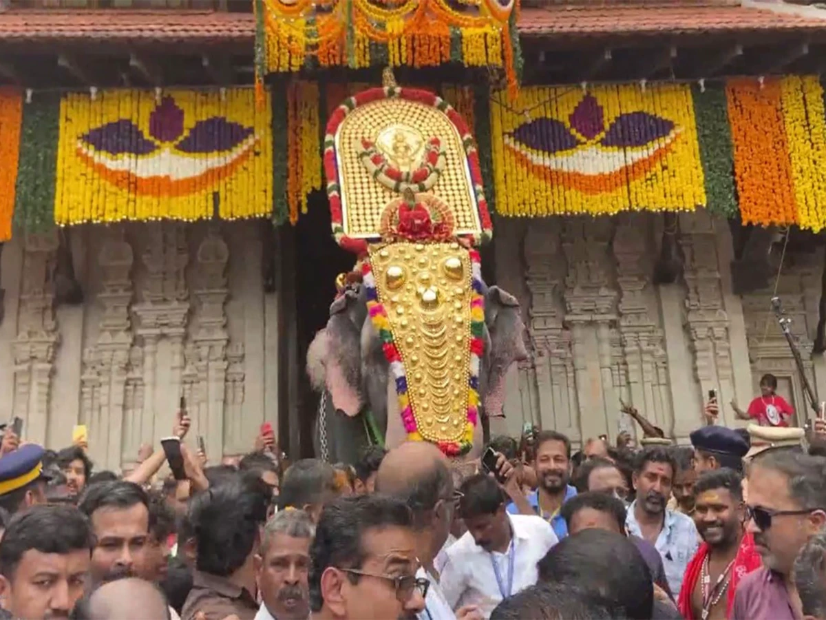 Thrissur Pooram 2026: Kanimangalam Sastha arrives first at ...