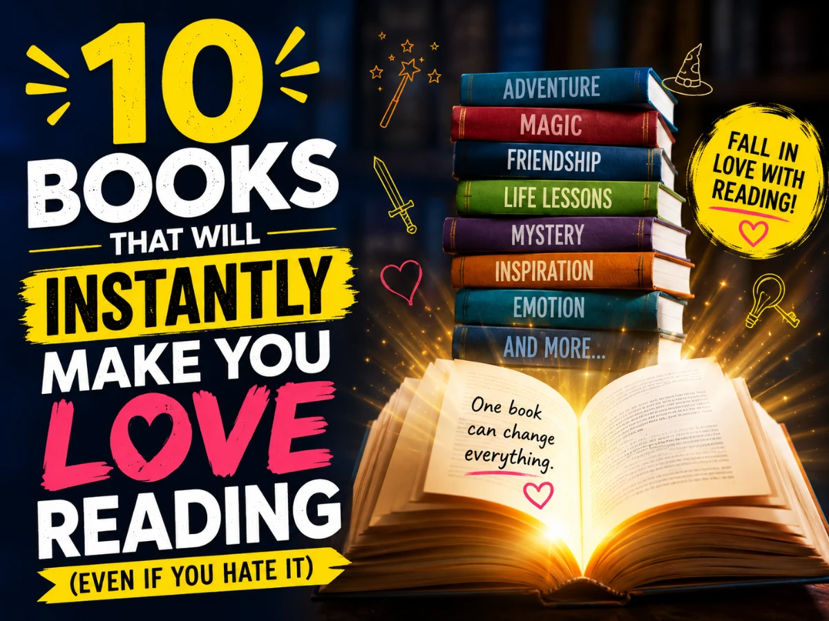 10 Books That Will Instantly Make You Love Reading (Even If You Hate It ...