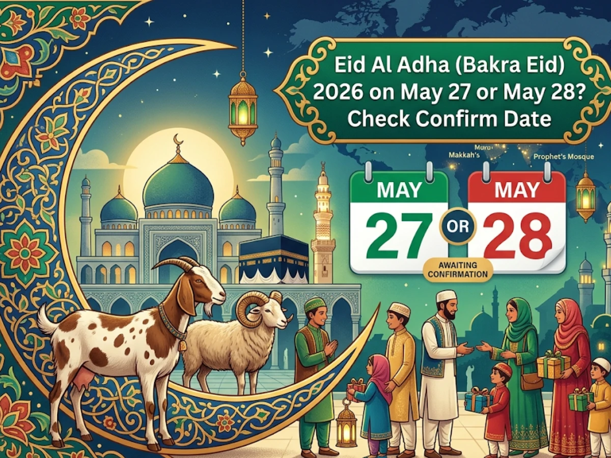 Eid Al Adha (Bakra Eid) 2026 on May 27 or May 28? Check the Confirmed ...