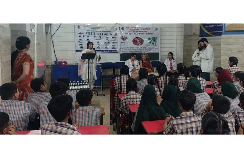 Govt Ayurvedic Hospital organizes health awareness & yoga camp | Dailyhunt