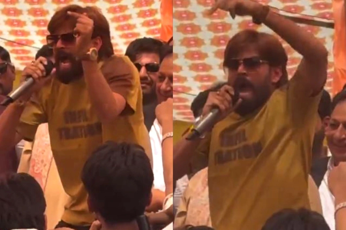 Masoom Sharma Viral Video: 'Himmat Hai Toh.' Haryanvi Singer Hurls ...