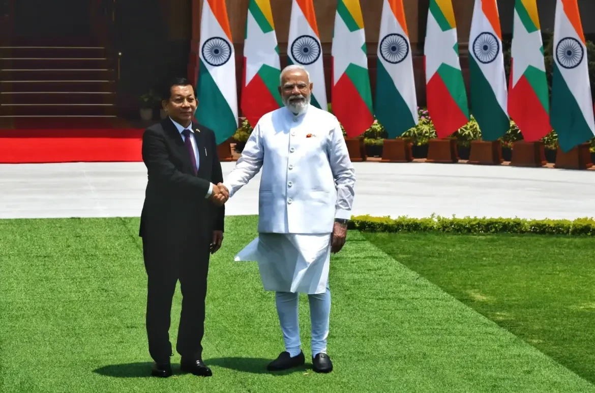India Welcomes Myanmar's Leader: A Strategic Imperative or Diplomatic ...