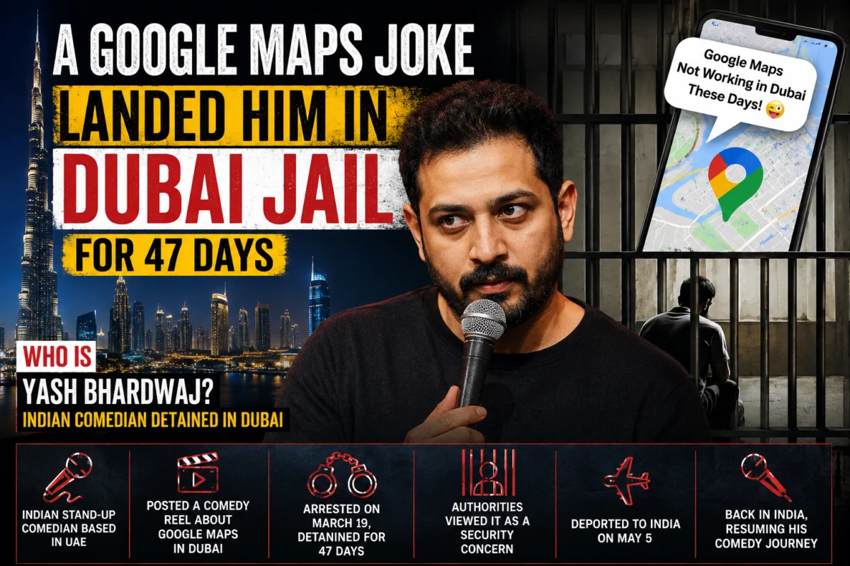 Meet Yash Bhardwaj: Indian Comedian Returns To India After 47-Day ...