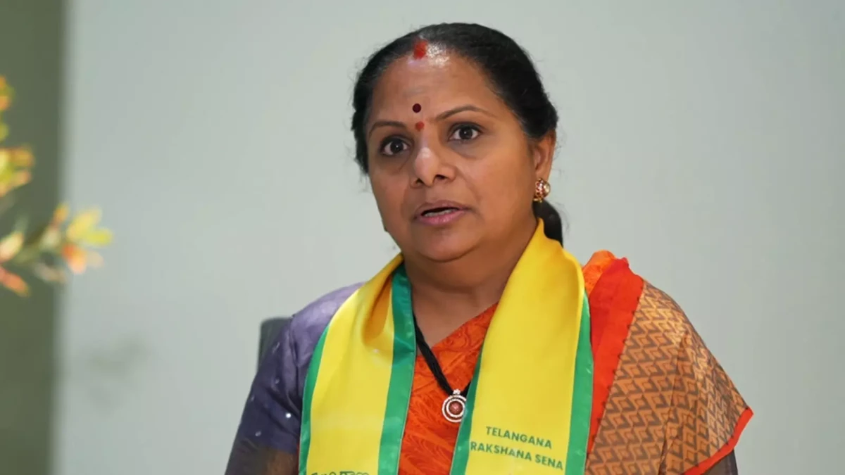 'TVK there, TRS here': Kavitha sees Telangana's Vijay moment coming ...