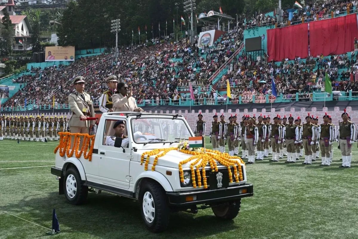 Sikkim Police gets 'Nishaan'; Prez Murmu urges end to colonial policing ...