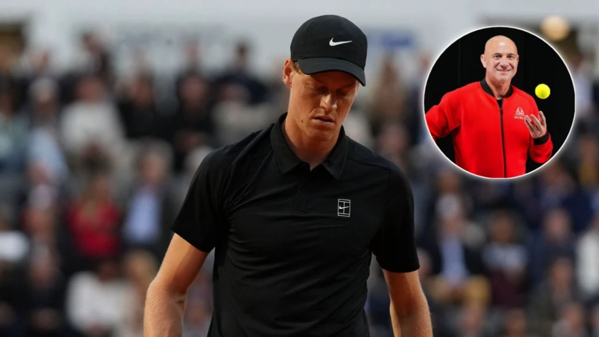 Andre Agassi Calls Out Jannik Sinner Over Shock French Open Collapse ...