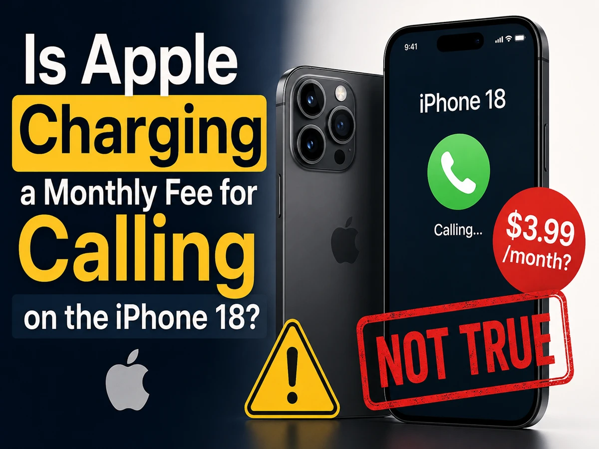 Fact Check: Will Apple Charge iPhone 18 Users $3.99 a Month to Make ...