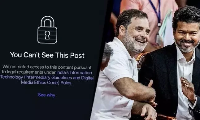 Congress claims Instagram censored Rahul Gandhi-Vijay reel; Centre ...