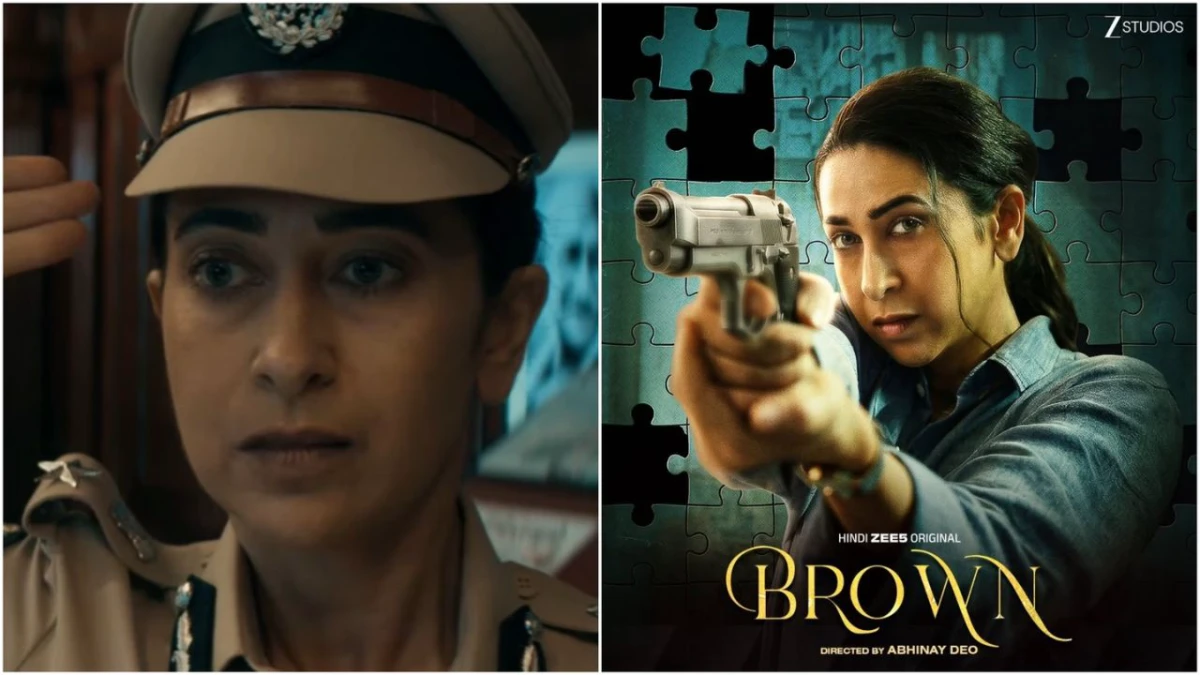 Karisma Kapoor turns fierce investigator in 'Brown'; trailer promises ...