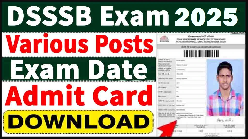DSSSB June Admit Card 2026 | Dailyhunt