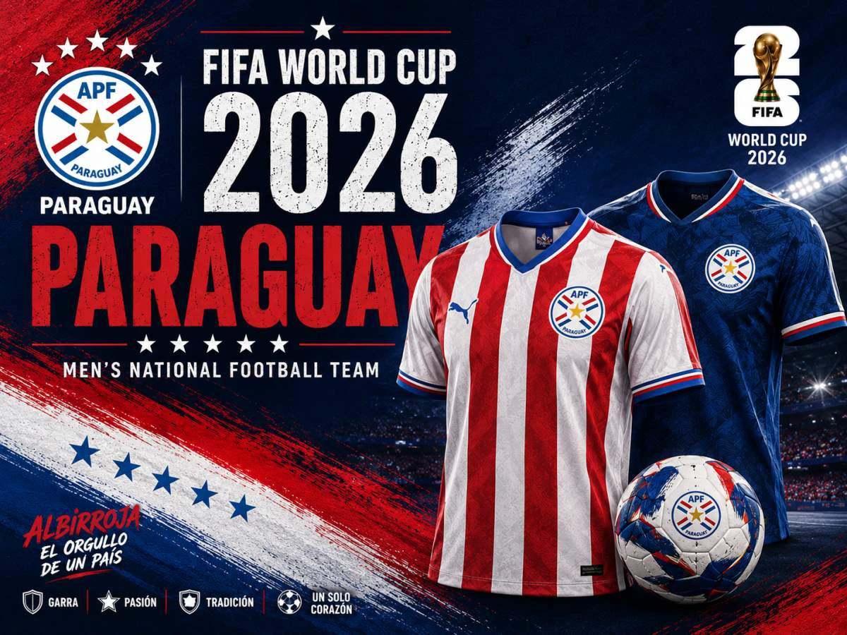 Paraguay National Team FIFA World Cup 2026: Squad, Ranking, Key Players ...