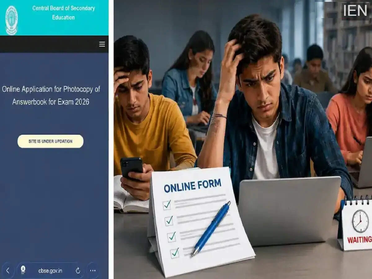CBSE Class 12 Students Face Portal Issues for Answer Sheet Applications ...