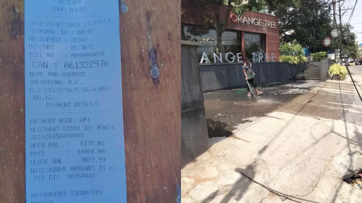 Orange Tree Furniture shop fined ₹10,000 for misusing drinking water in ...