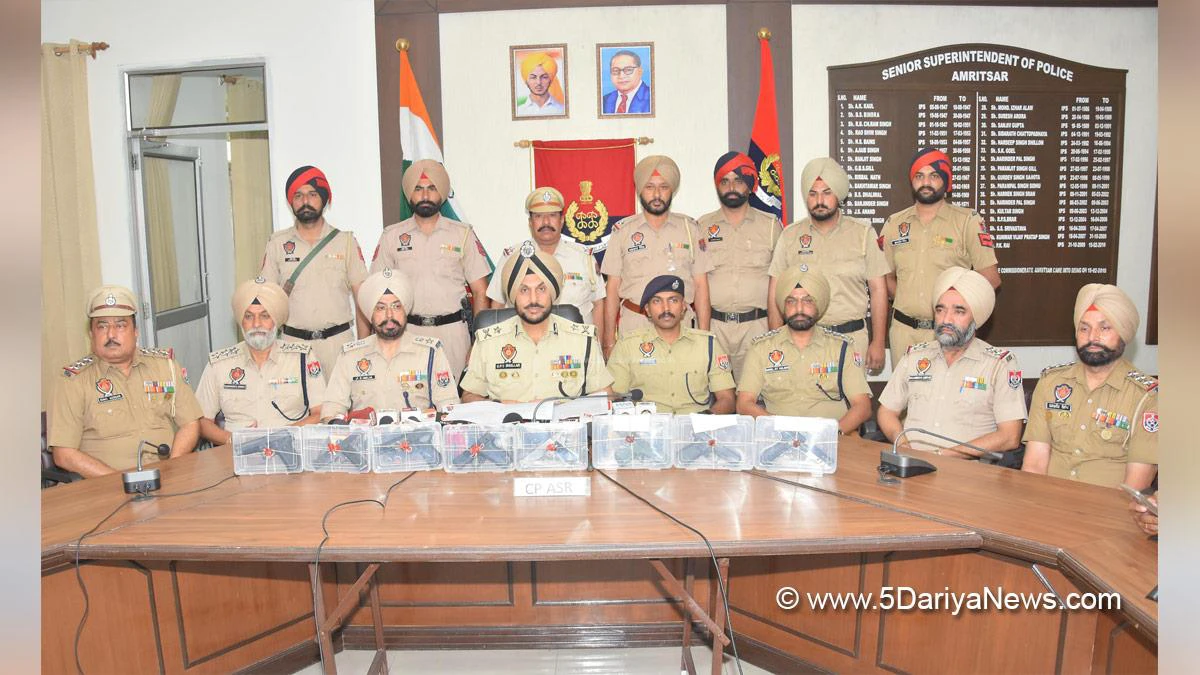 Five Linked To Cross-Border Arms Smuggling Module Held With 8 Pistols ...