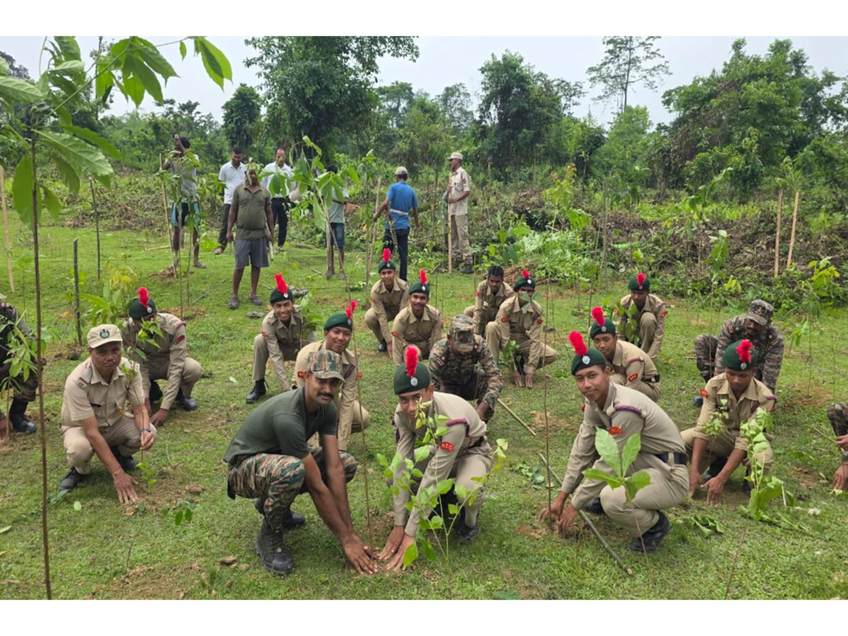 Indian army joins hands with forest department to plant 10,000 plants ...