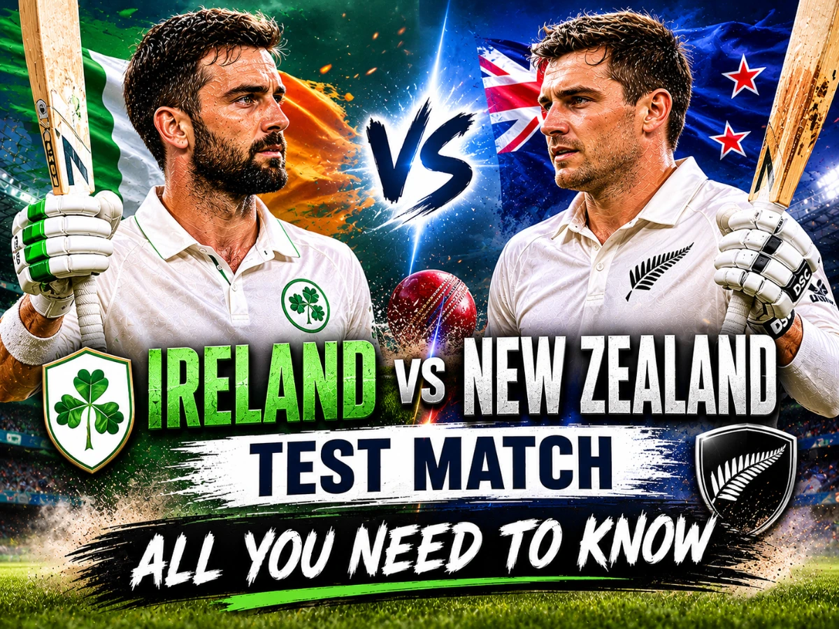 IRE vs NZ Test Match: Check Ireland vs New Zealand Date, Time, venue ...