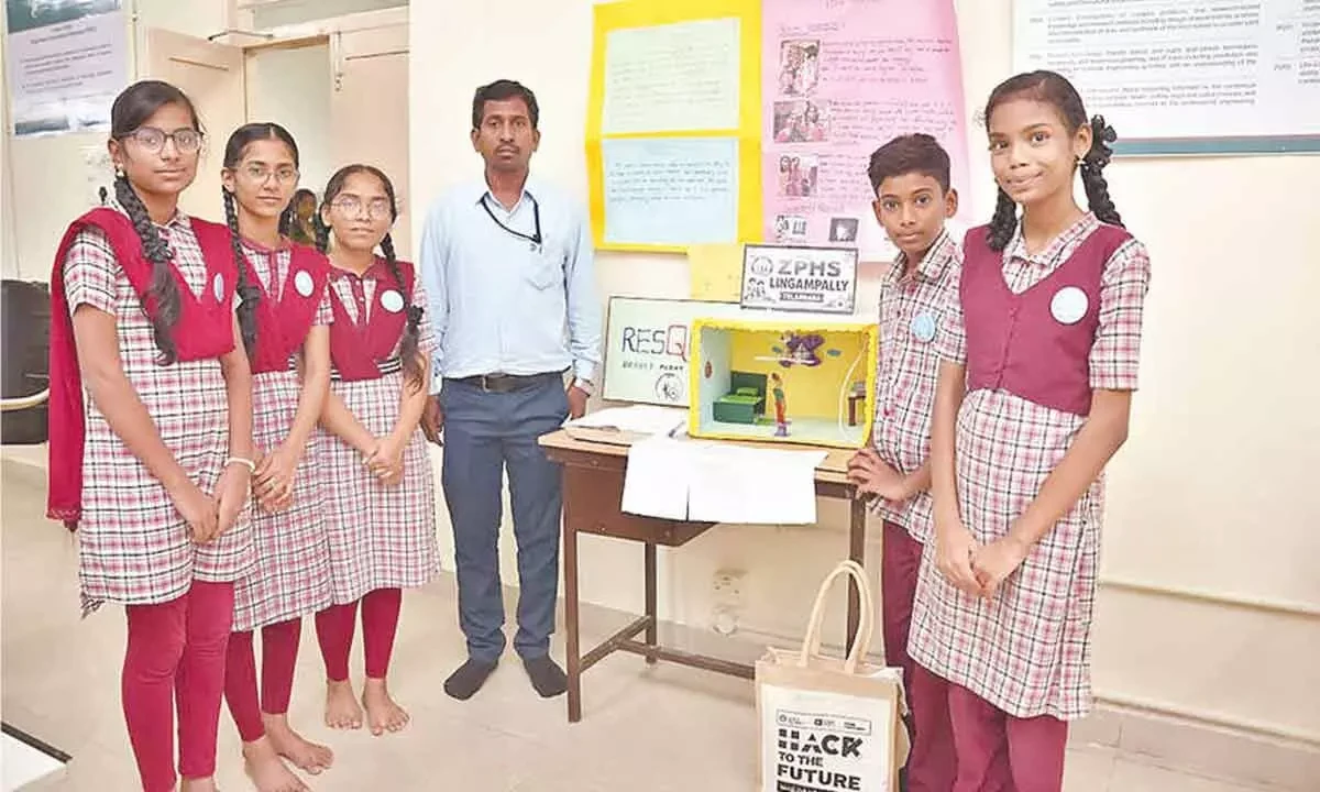 Students showcase their problem solving skills at 'Hack to the Future ...