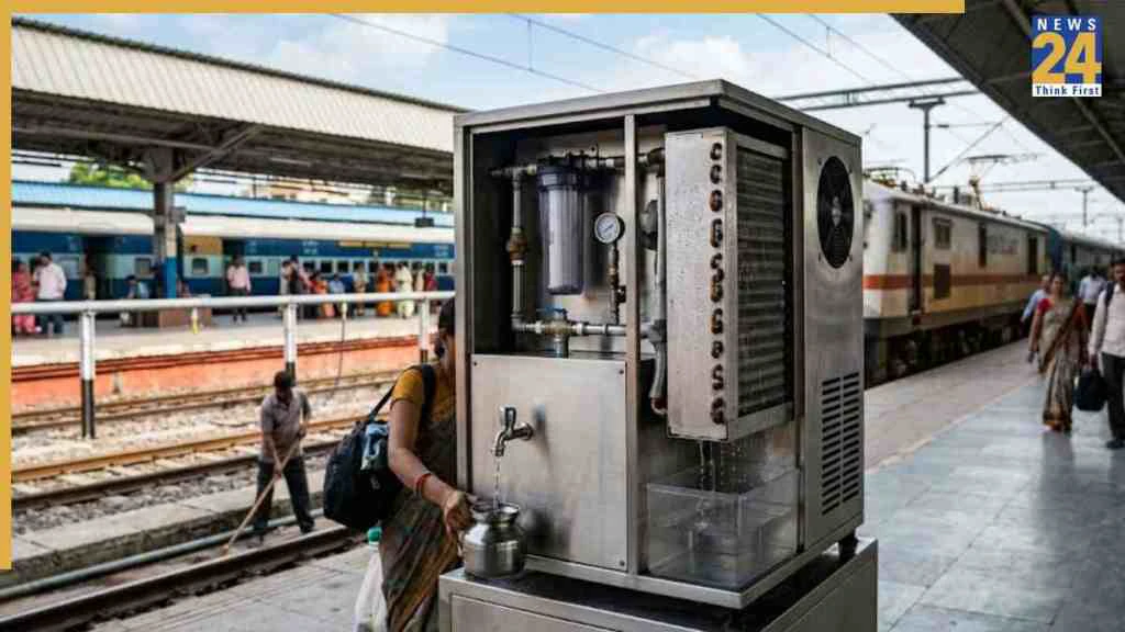 Railways' mega plan to produce drinking water from.: Machines to be ...