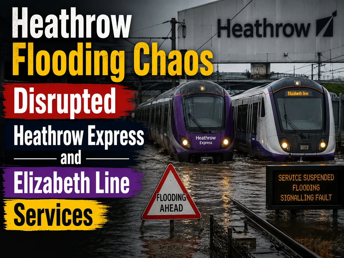 How Did Heathrow Flooding Trigger Travel Chaos Across London's Busiest ...