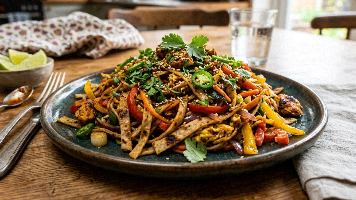 Chapati Noodles रात्रीची चपाती उरलीये? फेकून न देता ५ मिनिटांत बनवा ...