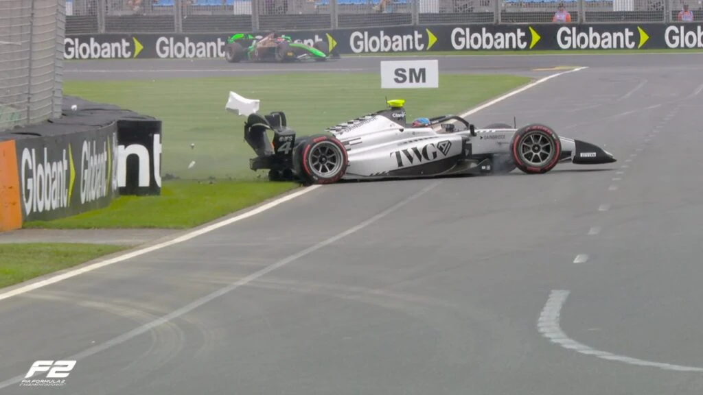 Colton Herta's heartbreaking F2 debut crashes into barriers: a shocking ...