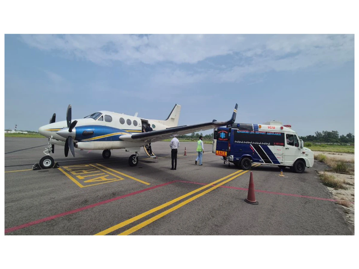 AAI manages emergency medical flight operation at Pantnagar Airport ...