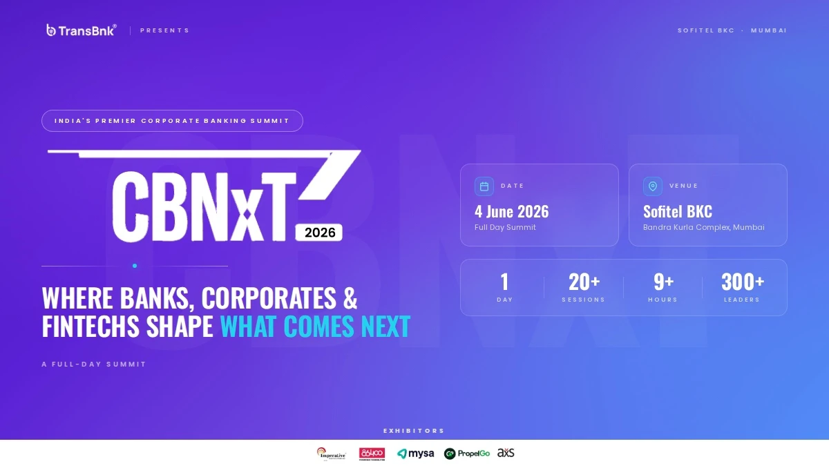 First-Of-Its-Kind Corporate Banking Event Cbnxt'26 Unveils First ...