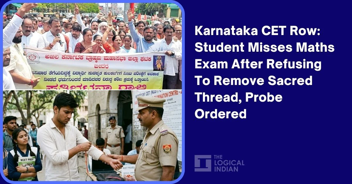 Karnataka CET Row: Student Misses Maths Exam After Refusing To Remove ...