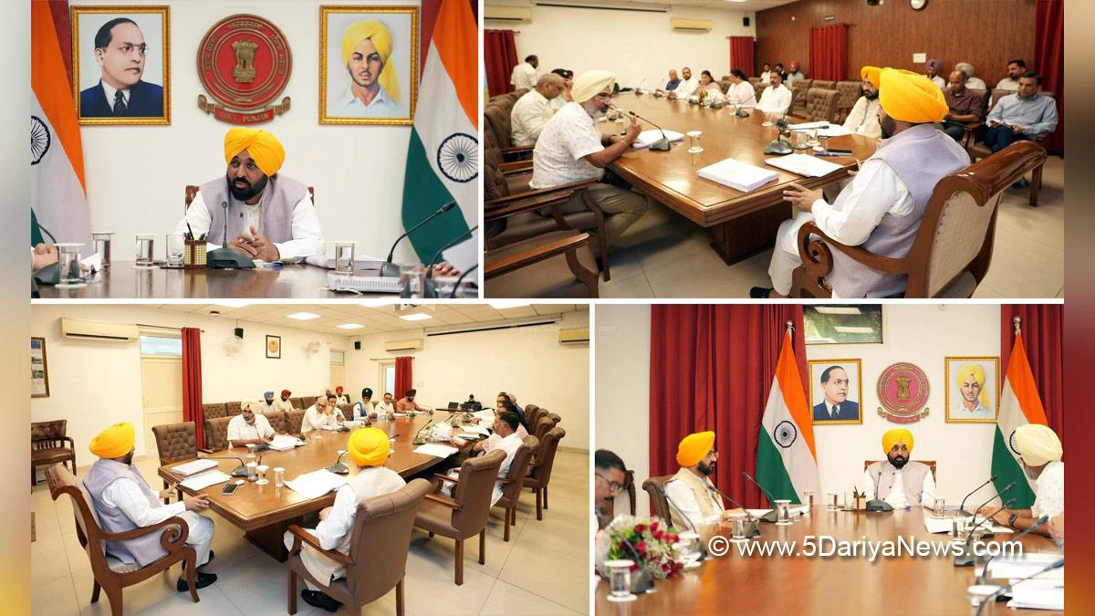 Bhagwant Singh Mann announces major relief for construction workers ...