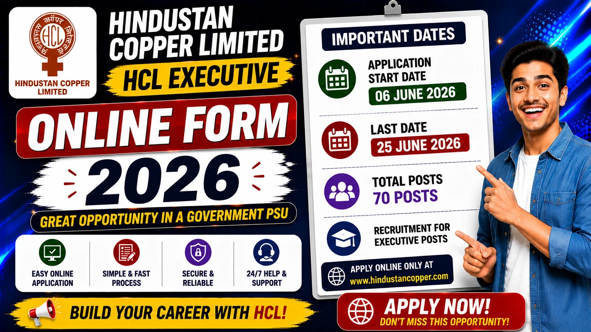 Hindustan Copper Limited HCL Executive Recruitment 2026 | Dailyhunt