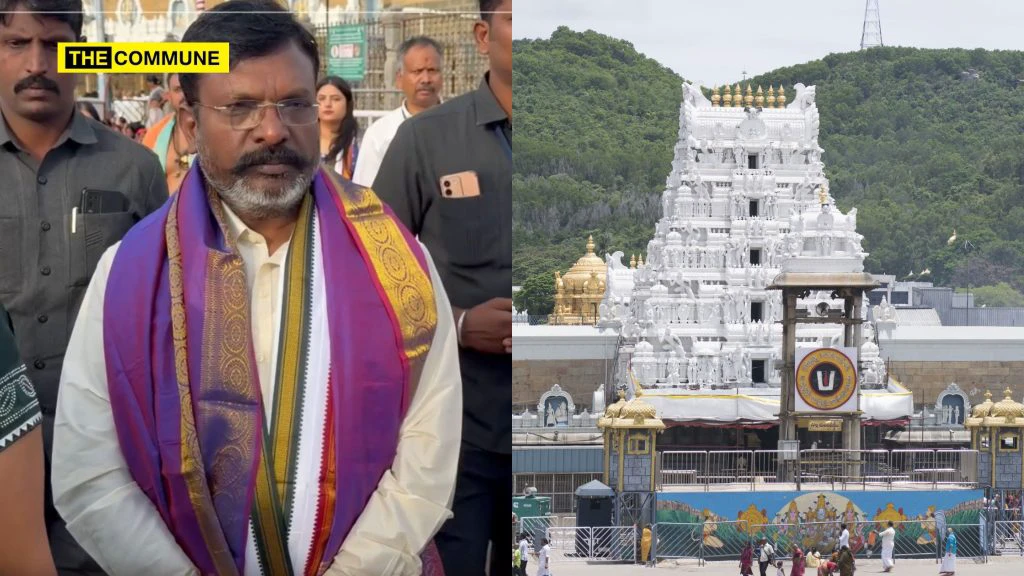 VCK Head Thirumavalavan Who Once Called Temples As Places With Ugly ...