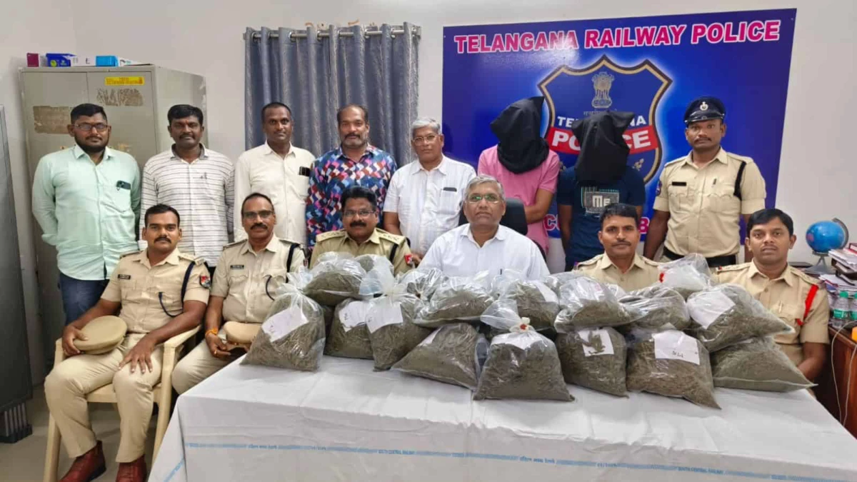 Interstate ganja smuggling network busted in Secunderabad; 2 arrested ...