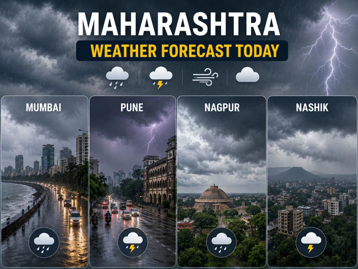 Maharashtra Weather Forecast Today (25 May 2026): Mumbai, Pune, Nagpur ...