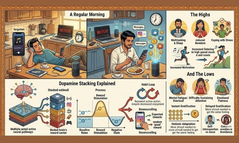 Dopamine stacking: Bio-hacking or bombarding? | Dailyhunt