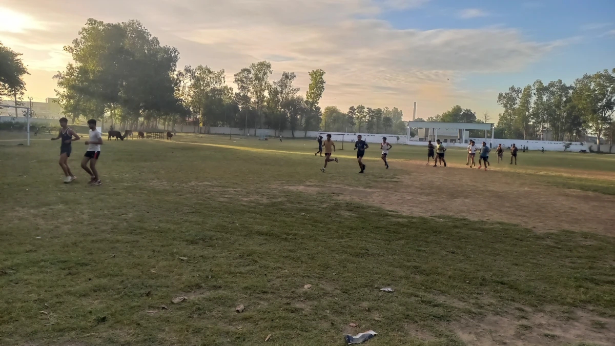 End to rough patch: Sports Dept to level up football field at Tejli in ...