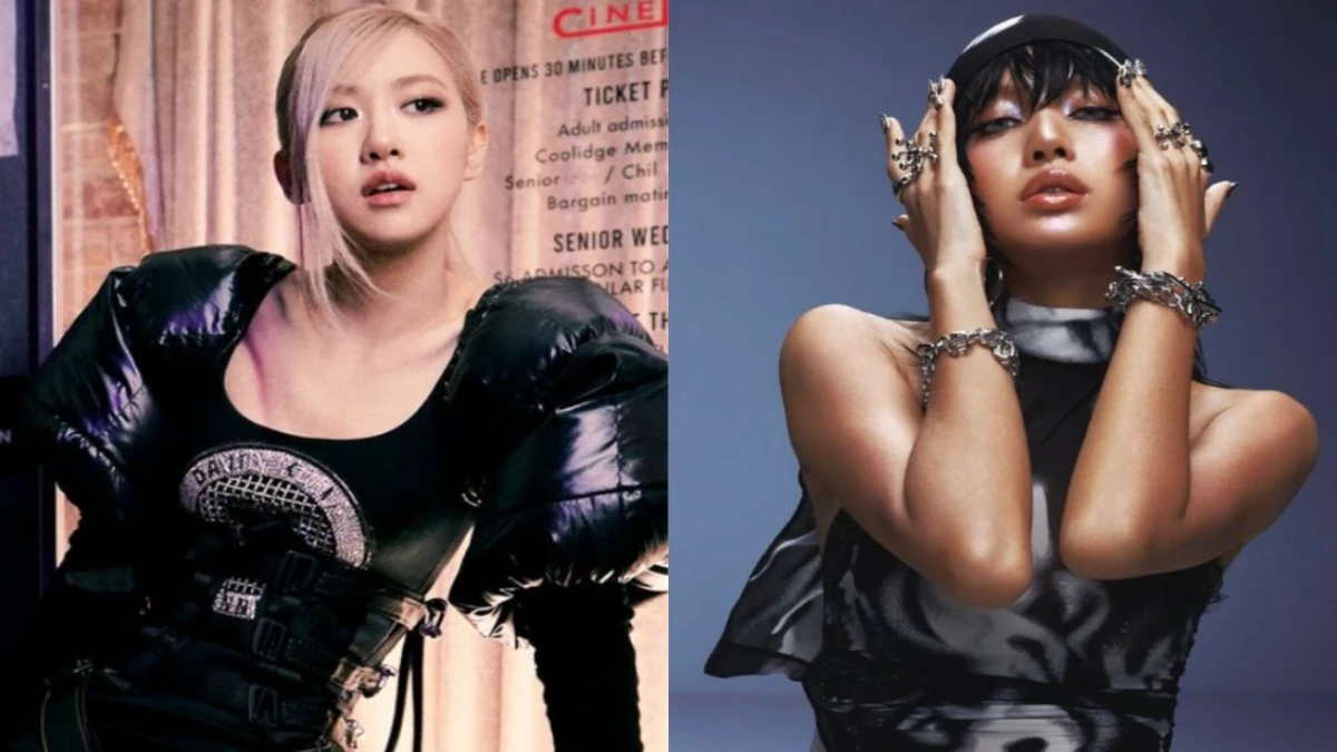 BLACKPINK's Rosé joins Lisa for ROCKSTAR challenge celebrating latter's ...