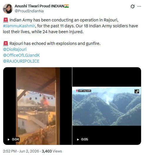 Video Of Explosion In Malta Falsely Linked To Operation Sheruwali In ...