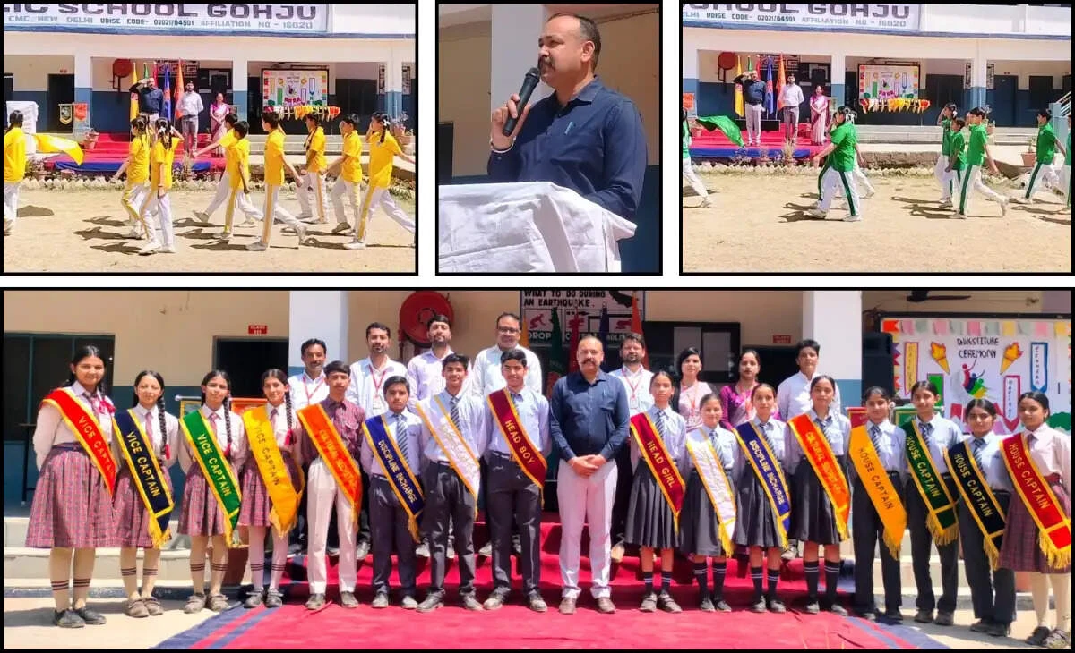 DAV Public School Gohju Hosts Investiture Ceremony for 2026-27 Academic ...
