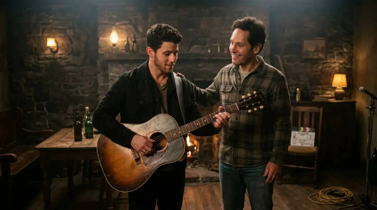 Nick Jonas and Paul Rudd Share Insights on Performance Prep in 'Power ...