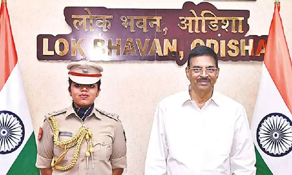 Ananya first woman ADC to Guv | Dailyhunt