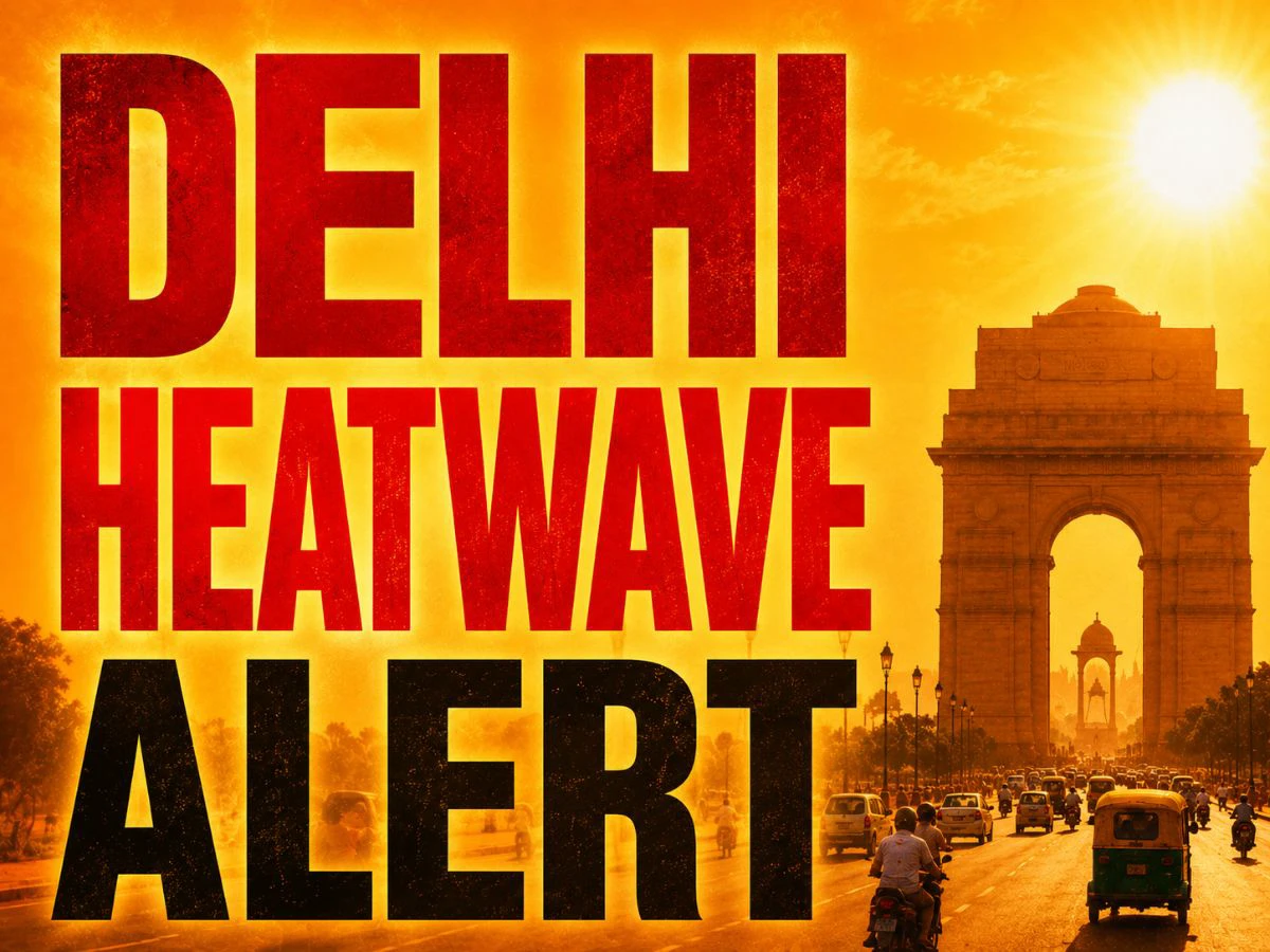 Delhi Weather Heatwave ALERT Today (17 May 2026): IMD Warns ...