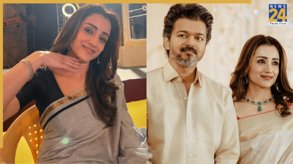 Trisha Krishnan sparks affair rumours with Thalapathy Vijay again ...