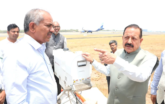 Jitendra Singh inaugurates India's first SkyCast system at IGI airport ...