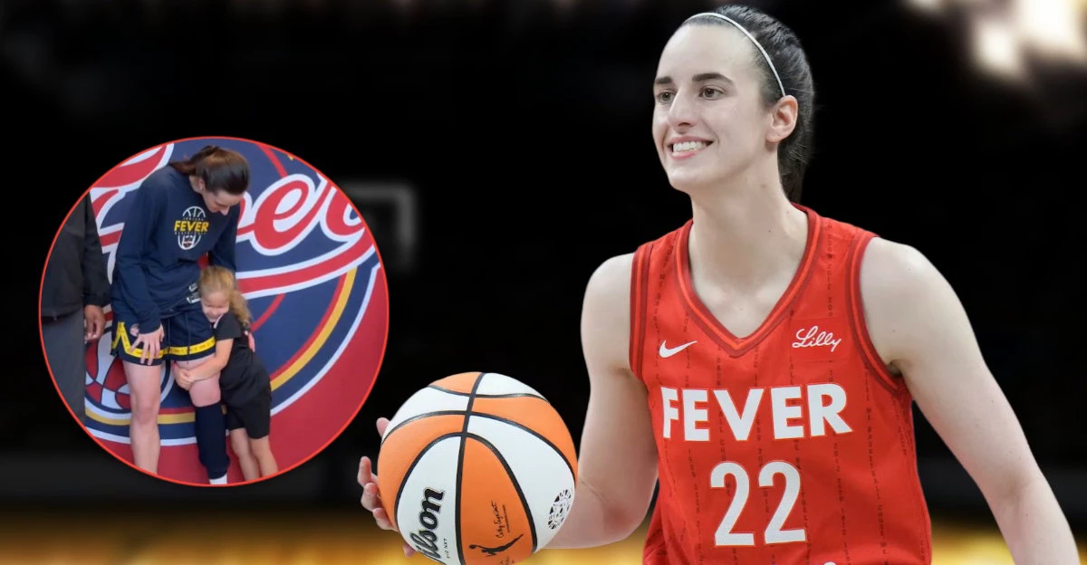 Caitlin Clark Getting a Tight Hug From 'Cute' Young Fan Melts Hearts ...