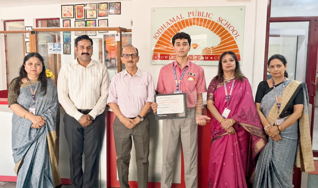 Jodhamal Student Amaay Gupta Wins Prestigious Power Pitch Award at ...