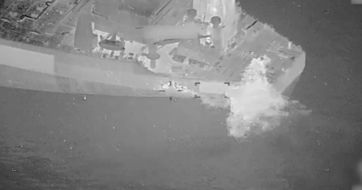 US Military Strikes Oil Tanker Defying Hormuz Blockade as Iran ...
