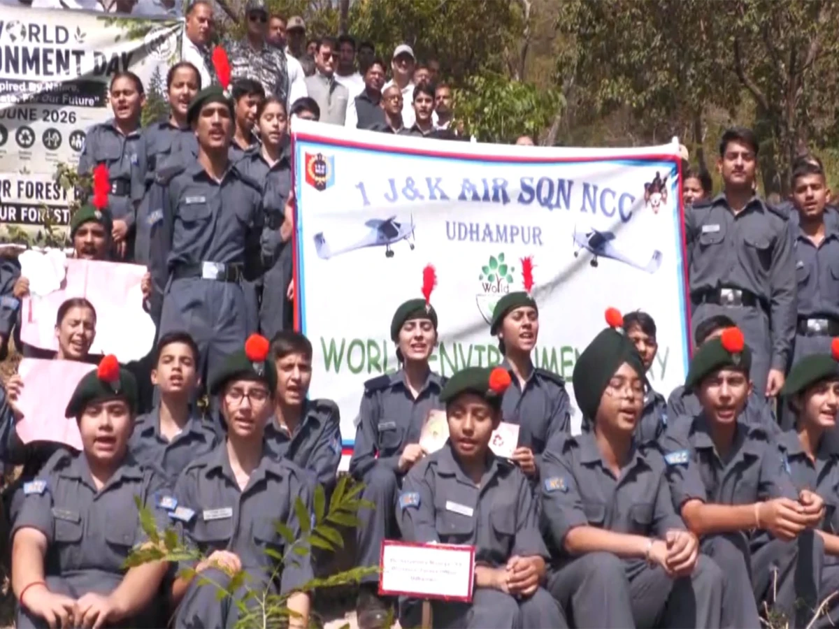 NCC Air Squadron launches massive World Environment Day plantation ...