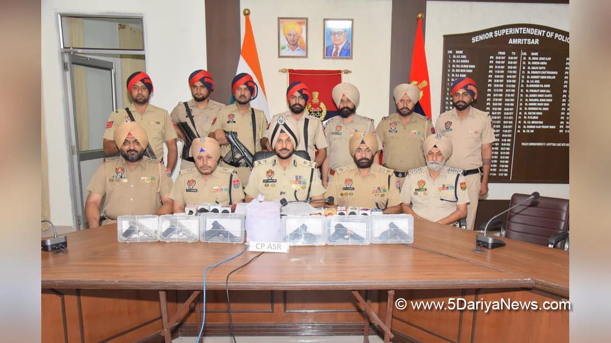 Two Linked Cross-Border Drugs And Arms Smuggling Module Held With 2.2kg ...